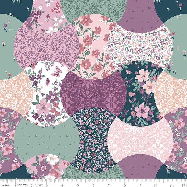 Buds & Butterflies Cheater Print | Riley Blake Designs